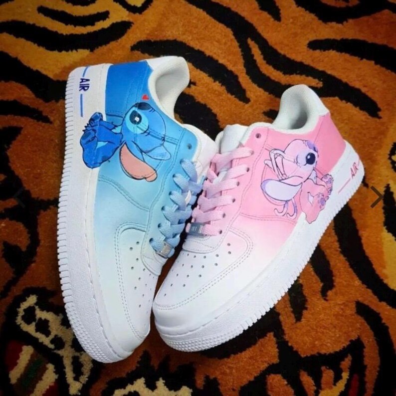 Stitch and Angie Custom Air Force One - Etsy