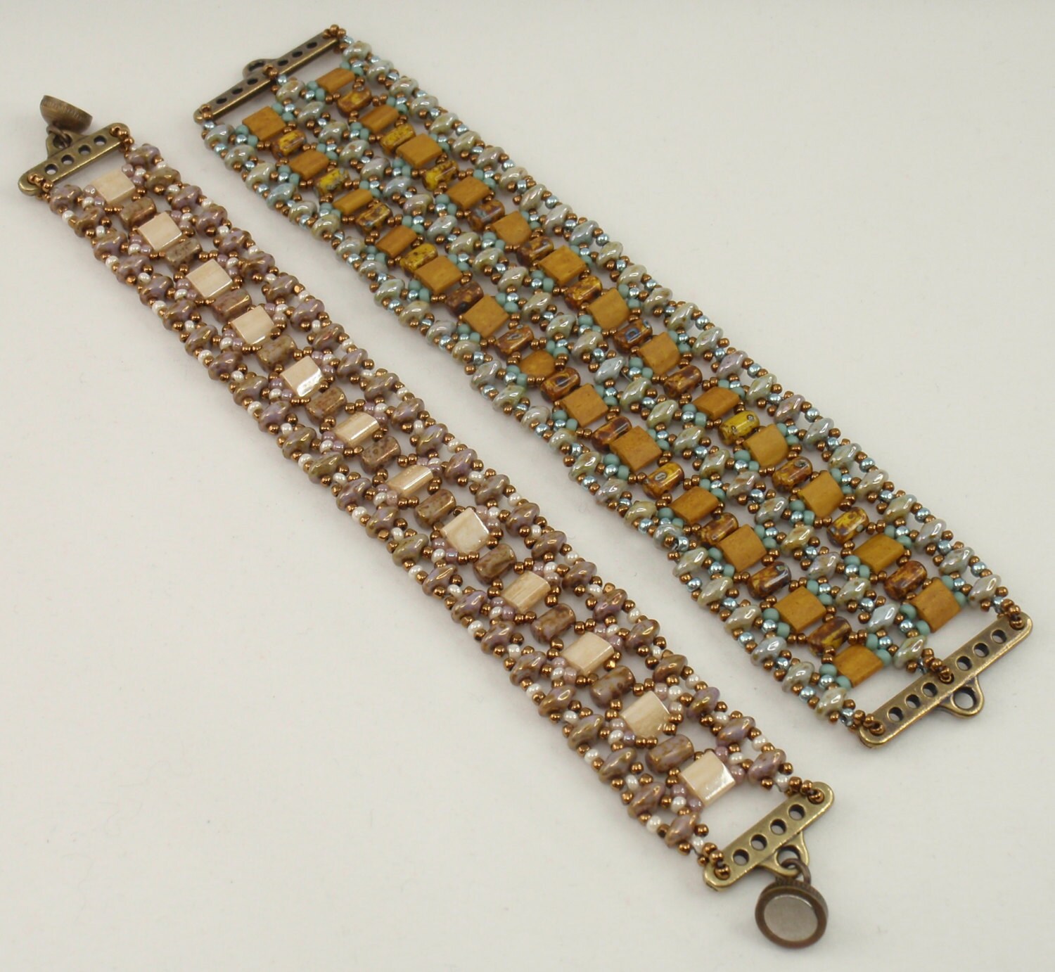 Beading Tutorial for Tracks Bracelet Jewelry Pattern - Etsy