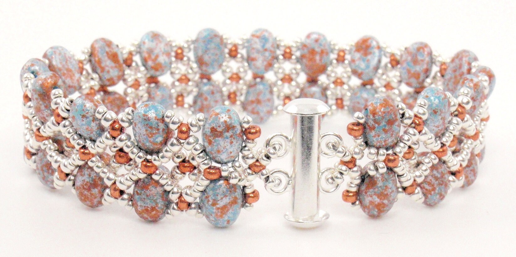 Beading Tutorial for Castle Stronghold Bracelet Beading | Etsy