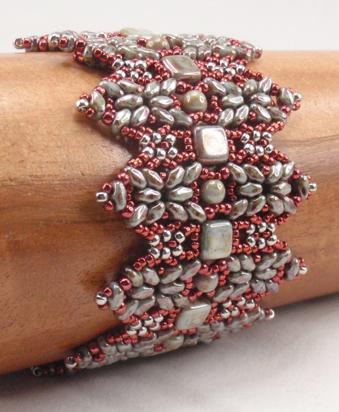 Beading Tutorial for Star Seed Bracelet jewelry pattern | Etsy