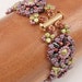 Beading Tutorial for Hexagonal Implications Bracelet, Jewelry Pattern, Beadweaving Tutorials ...
