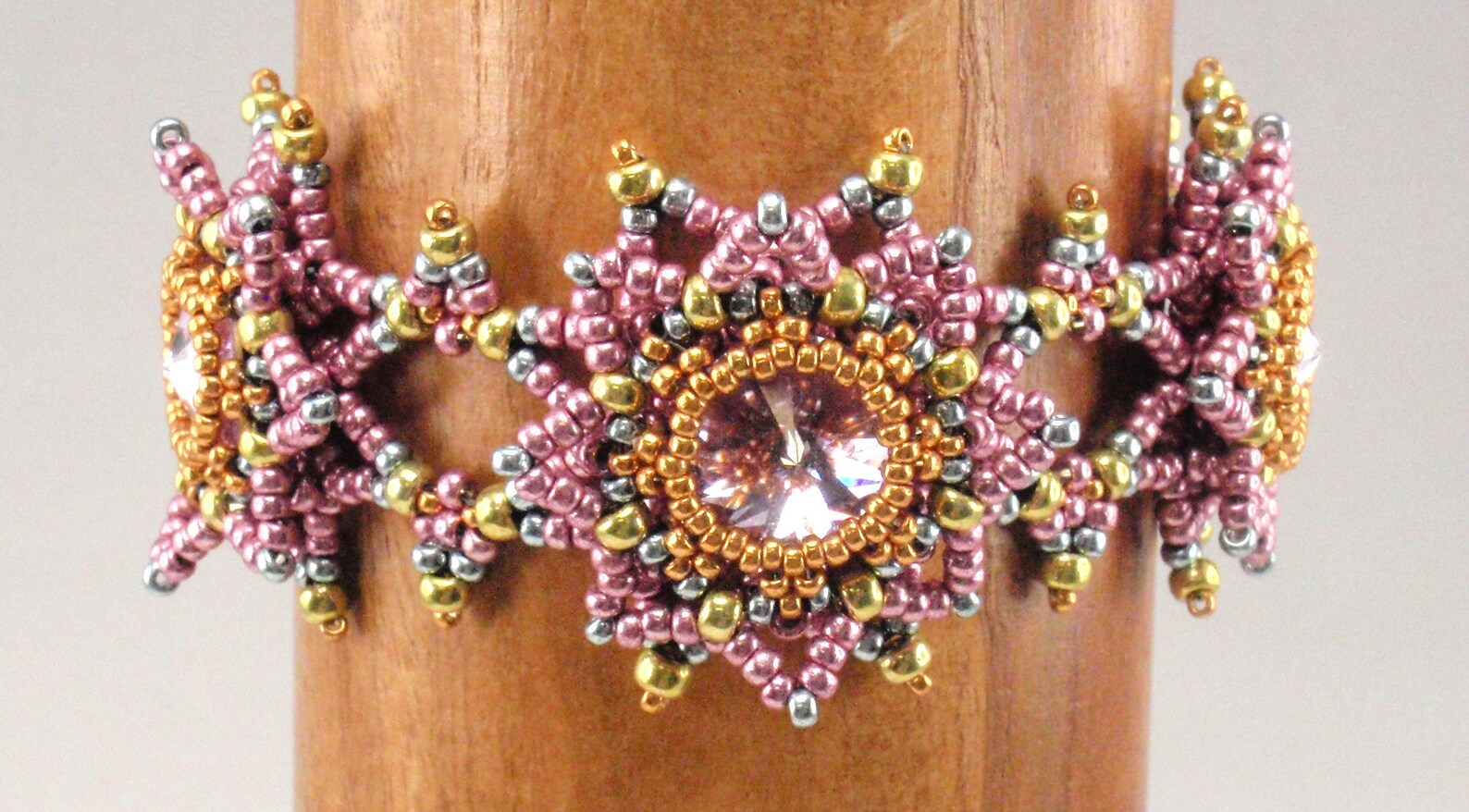 Beading Tutorial for Starburst Bracelet Jewelry Pattern - Etsy