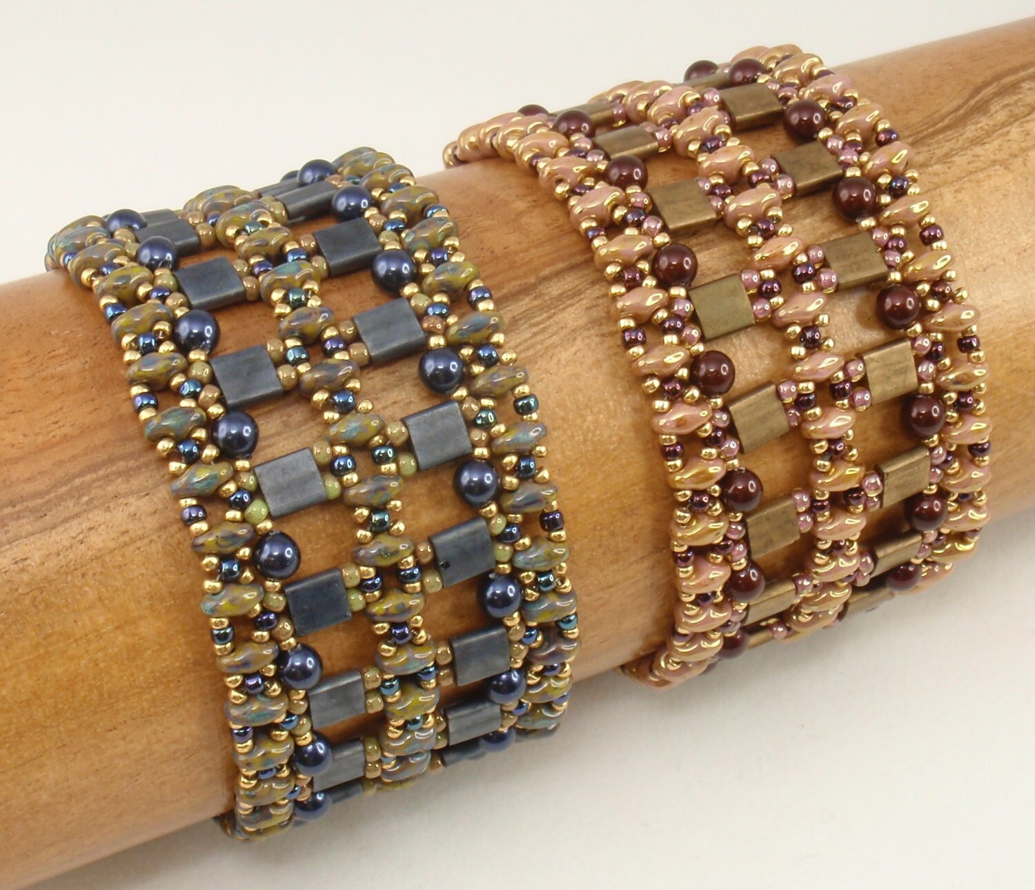Beading Tutorial for Tracks Bracelet Jewelry Pattern - Etsy