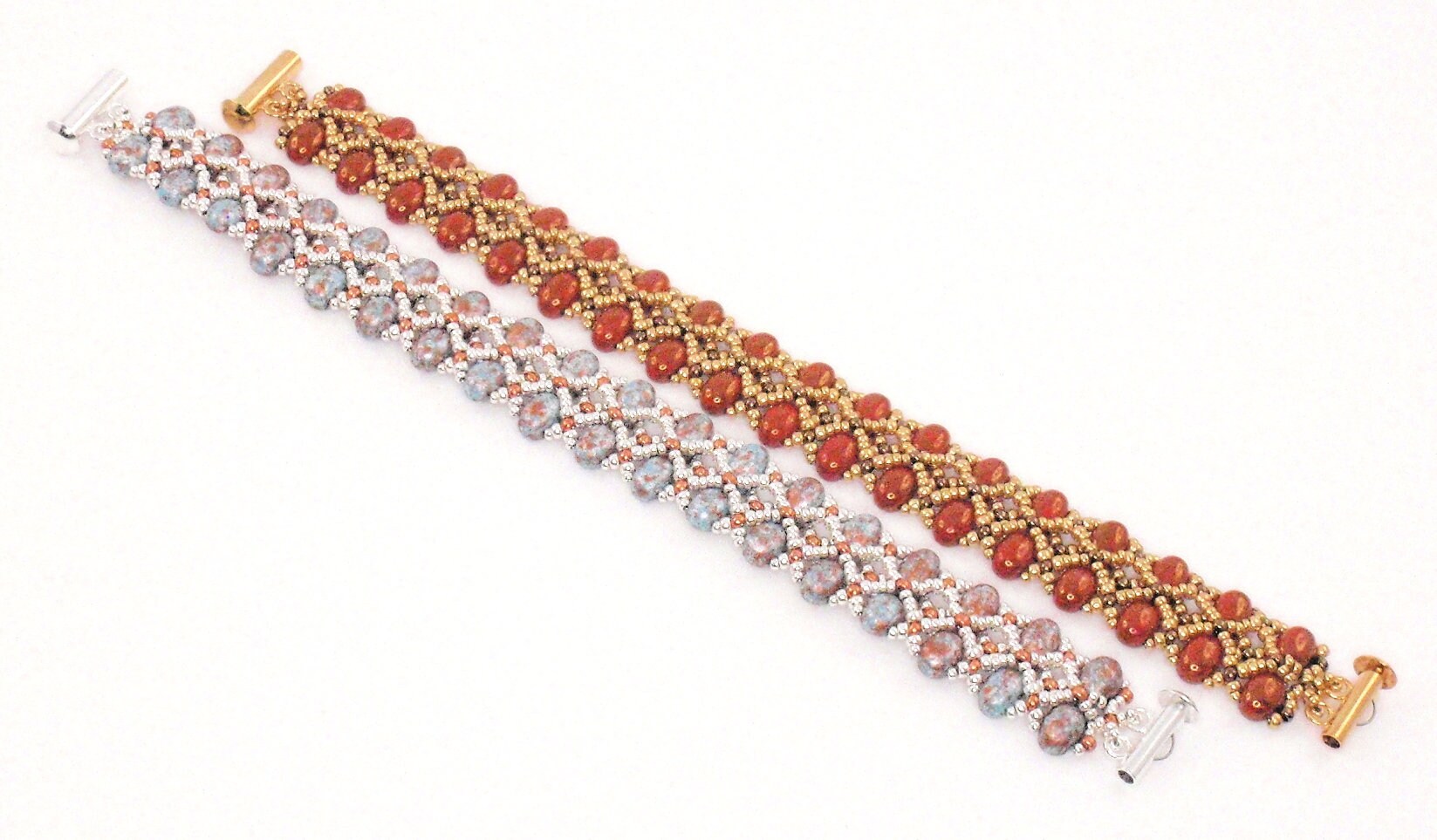 Beading Tutorial for Castle Stronghold Bracelet Beading | Etsy