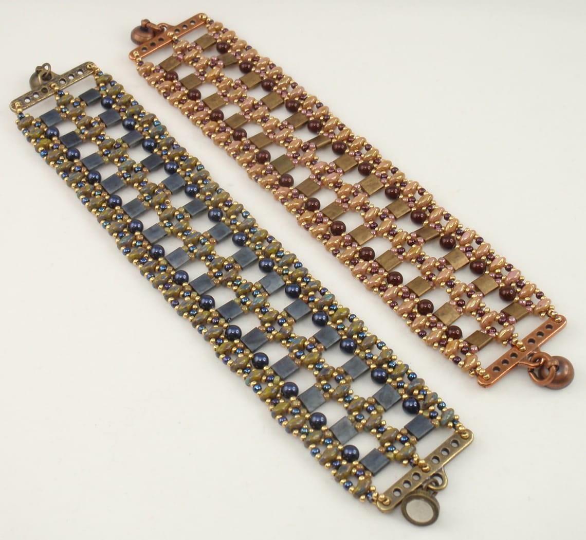 Beading Tutorial for Tracks Bracelet Jewelry Pattern - Etsy