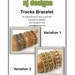 Beading Tutorial for Tracks Bracelet, Jewelry Pattern, Beadweaving ...