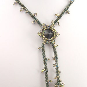 Beading Tutorial for Shivery Blossom Necklace, Jewelry Pattern ...