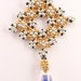 Beading Tutorial for Mayan Steps Pendant, Jewelry Pattern, Beadweaving ...