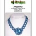 Beading Tutorial for Angelina Necklace, Jewelry Pattern, Beadweaving ...