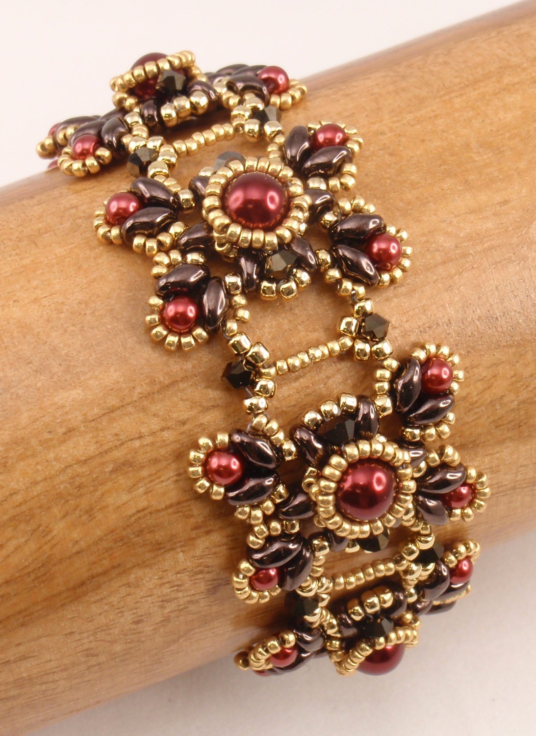 Beading Tutorial for Butterfly Wings Bracelet, Jewelry Pattern ...