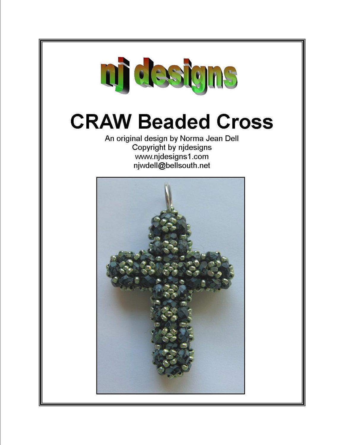 Willow pendant instant download DIY beading pattern | Etsy