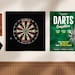 Darts Competition Flyer Poster Layered PSD Photoshop Easy to Edit 6 X 4 ...