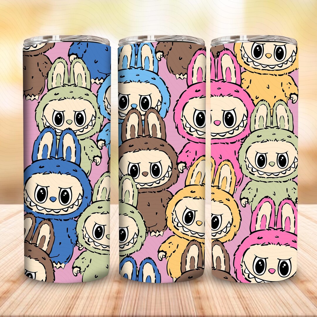 Funny Cartoon Monster Wrap Design, Trending Cartoon Character 20oz ...