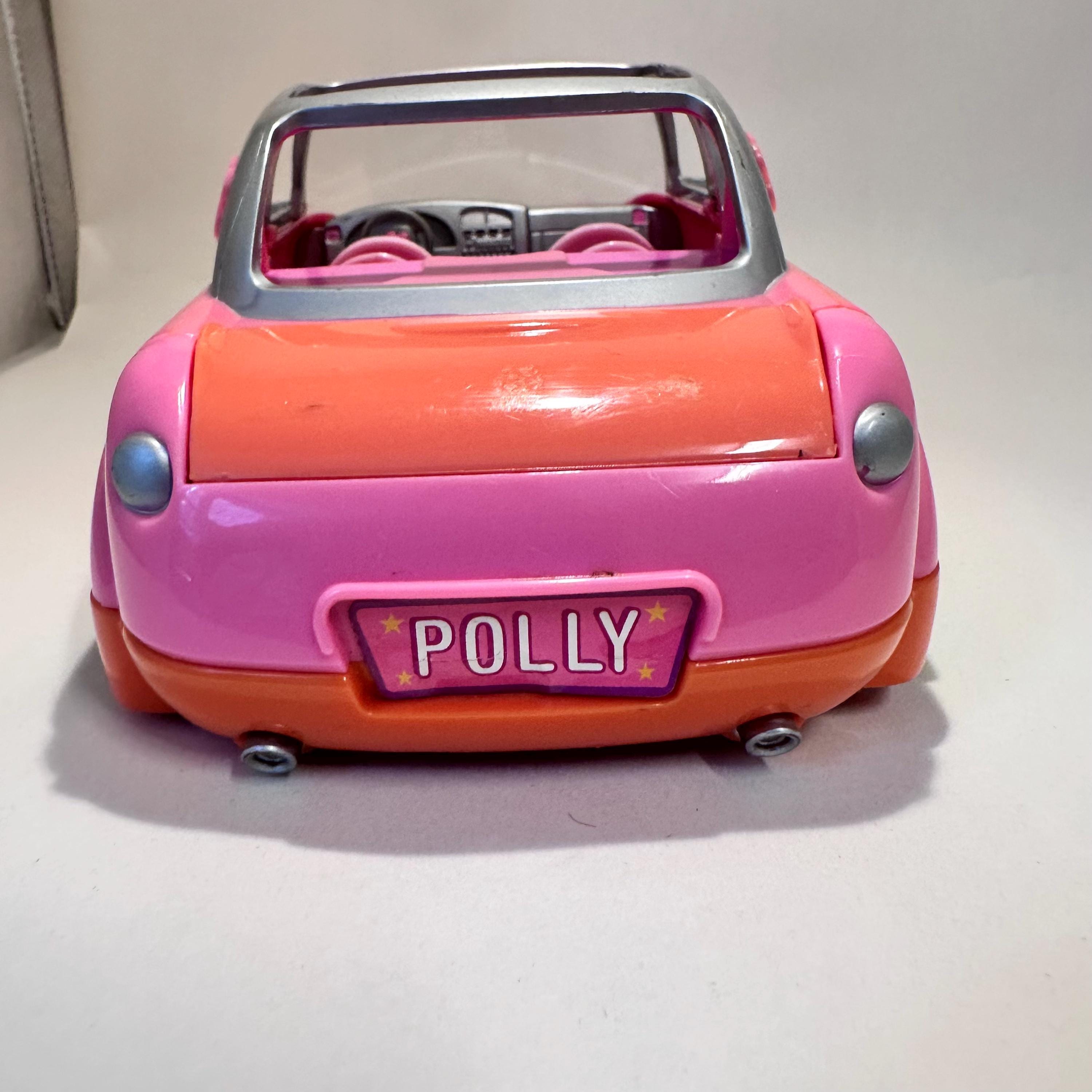 VTG 2002 Polly Pocket Pool Party Pink Stretch Limo Cadillac Convertible ...