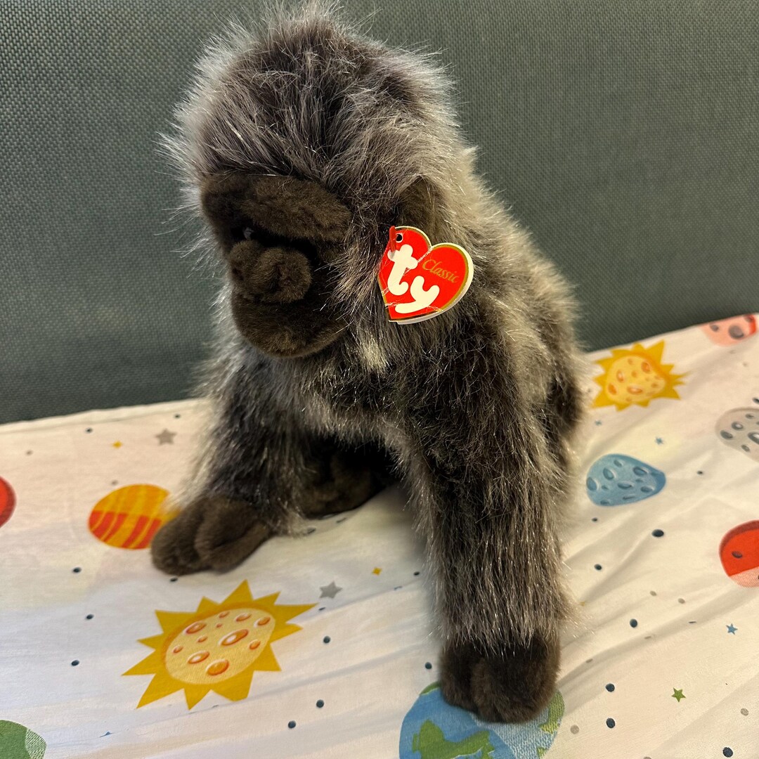 Ty Classic Plush Gorilla “rumbles” – 2002 – 10" - Etsy