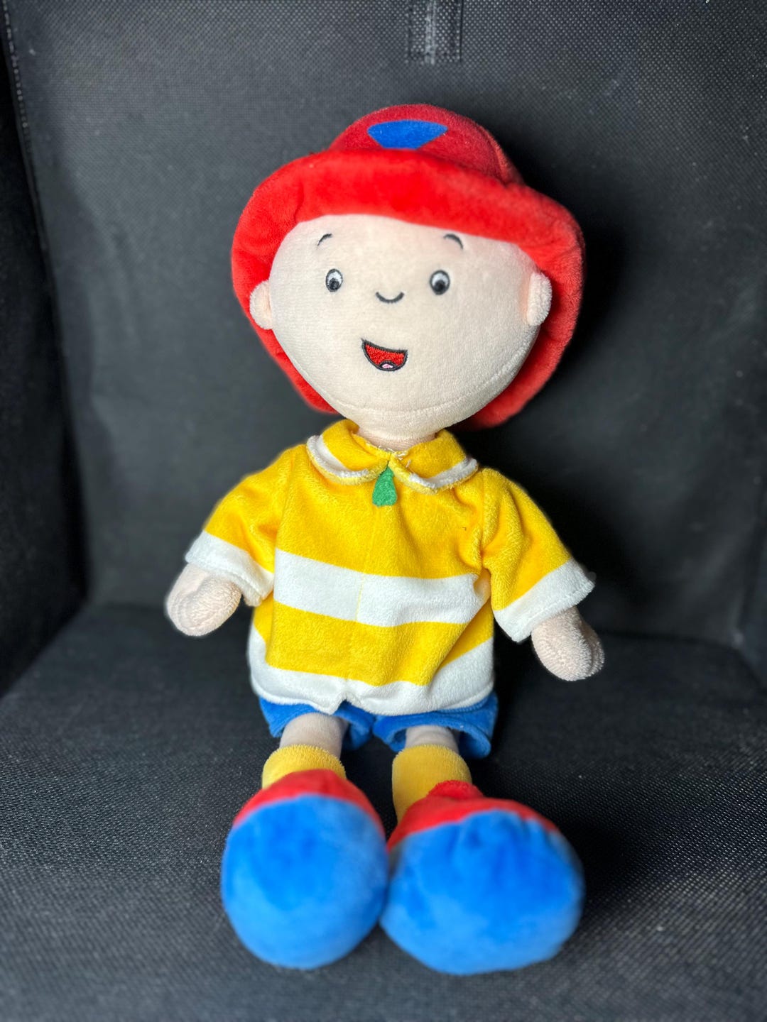 Caillou Firefighter Plush Doll Retired - Etsy