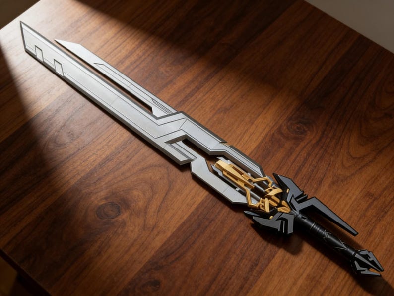 DIY Mech Sword Cosplay Prop – 3D Printed Modular Mecha Sword for ...