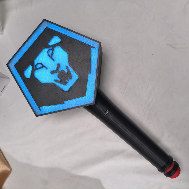 K-style Concert Lightstick – 3D Printed LED Glow Stick | Fan Event Prop ...