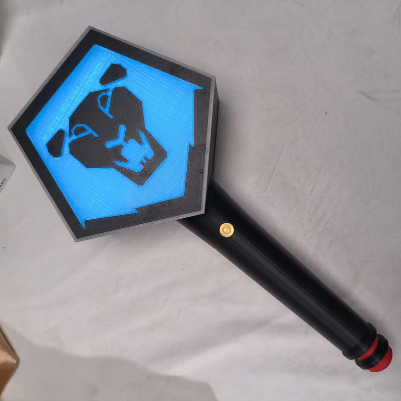 K-style Concert Lightstick – 3D Printed LED Glow Stick | Fan Event Prop ...