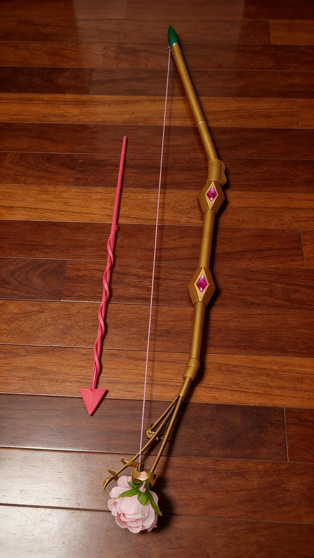 Fantasy Bow and Arrow Cosplay Prop | Decorative Archery Style Accessory ...