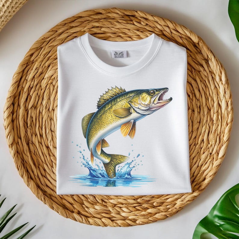 Walleye Fish PNG, Fishing Father's Day Gift, Fisherman Gift, Fishing ...
