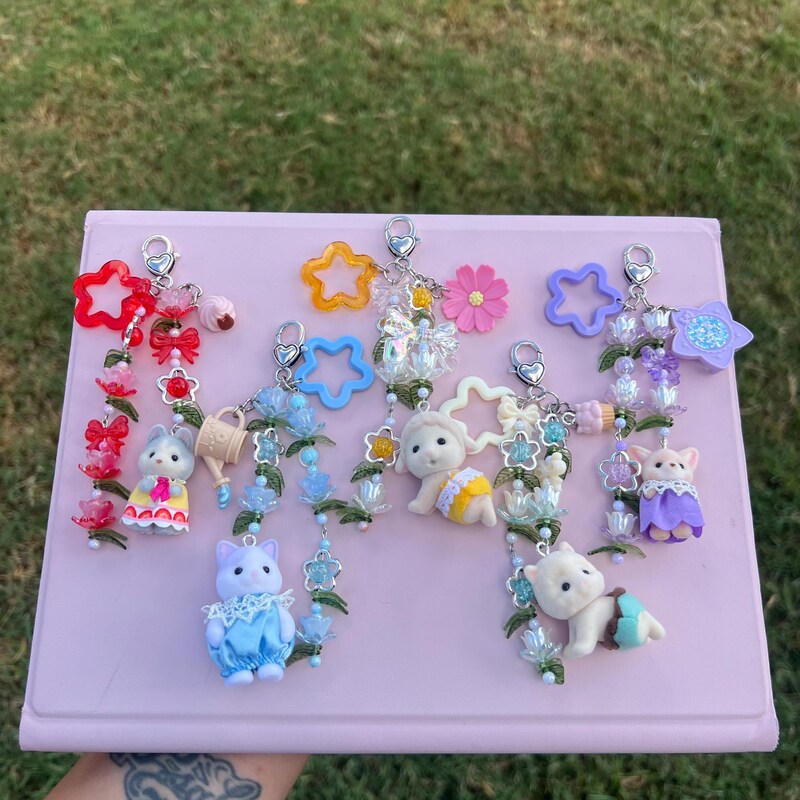Calico Critters Keychain - Etsy