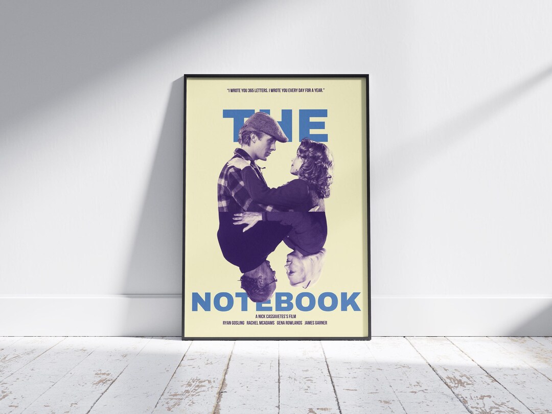 The Notebook Poster Digital Download, Original Design, Printable Wall ...