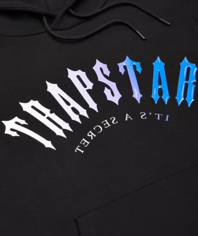 Trapstar Streetwear Tracksuit/black-grey - Etsy