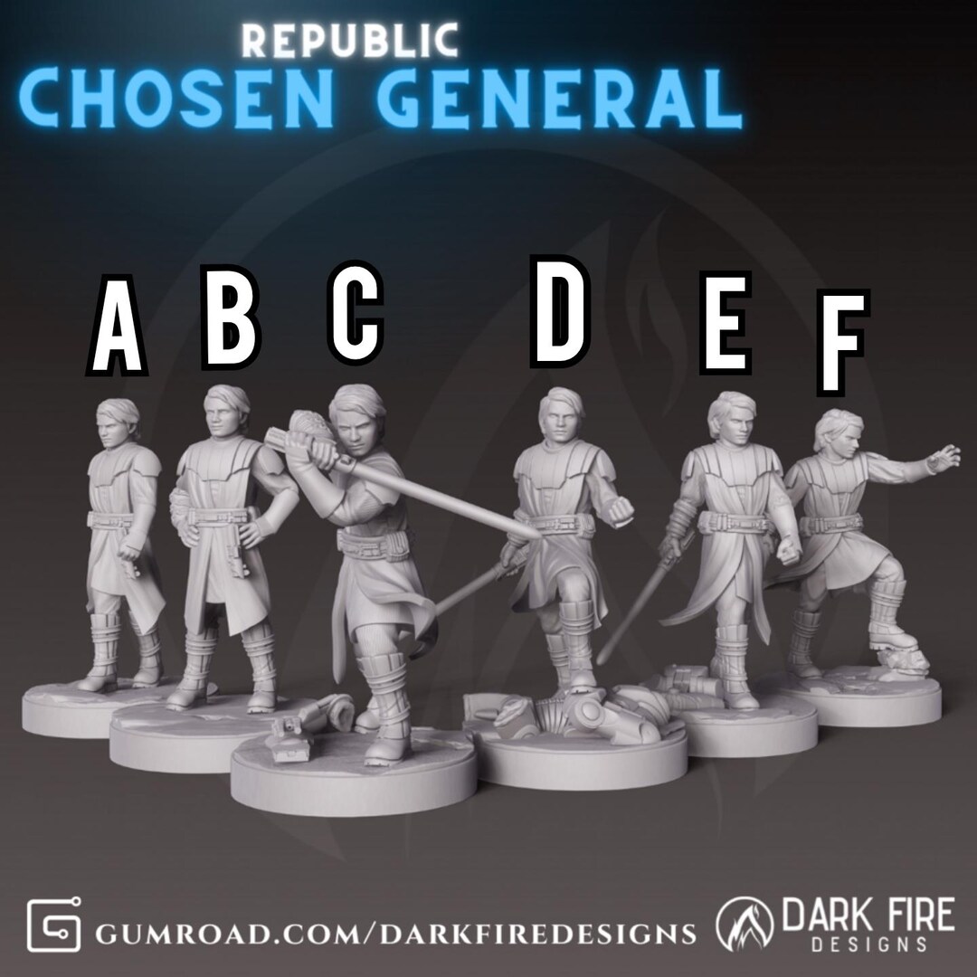 Republic Chosen General Miniatures - Etsy
