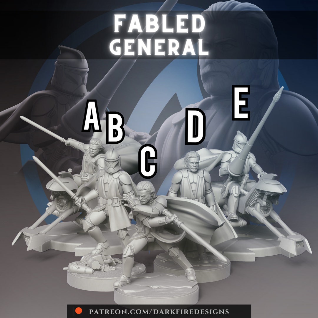 Fabled General Miniatures - Etsy