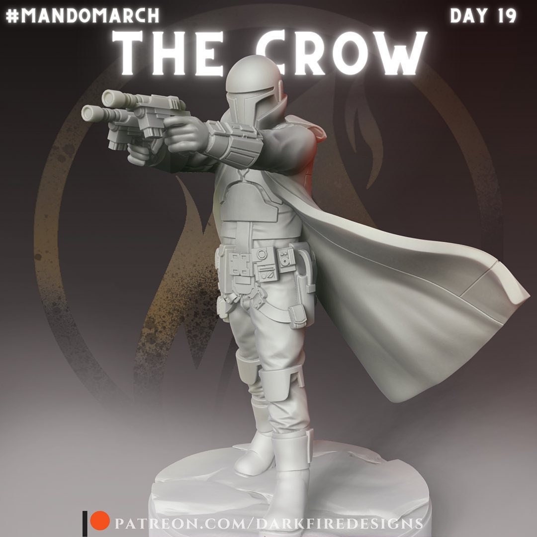The Crow Miniature - Etsy