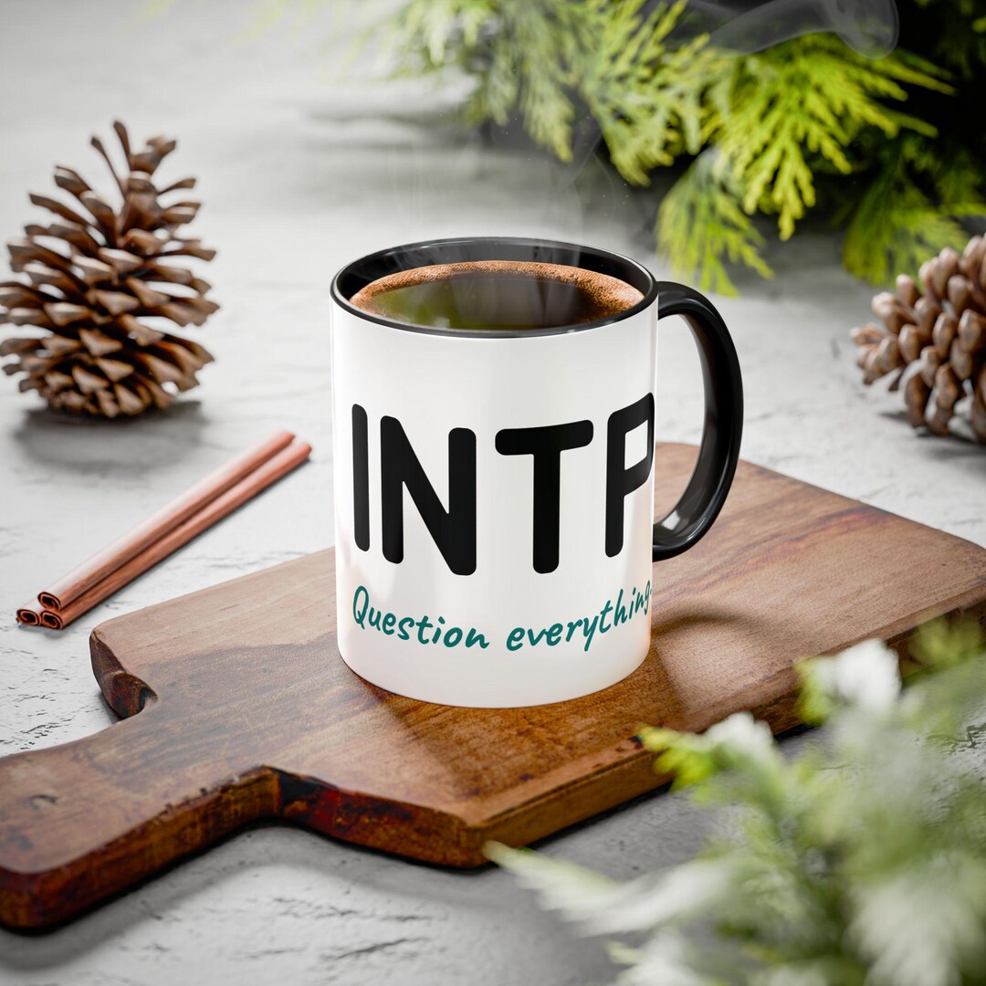 Colorful INTP Coffee Mug: Question Everything (11oz, 15oz) - Etsy