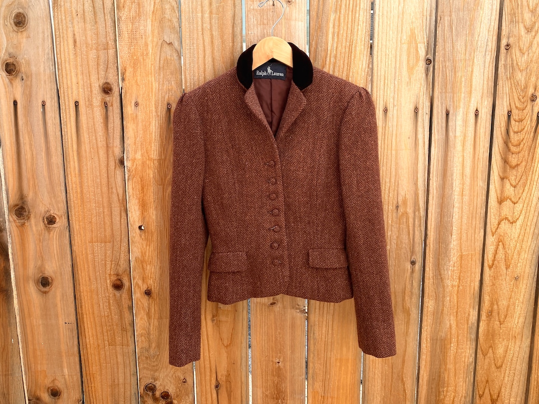1970s Does 1930s Ralph Lauren Tweed English Riding Coat - Etsy