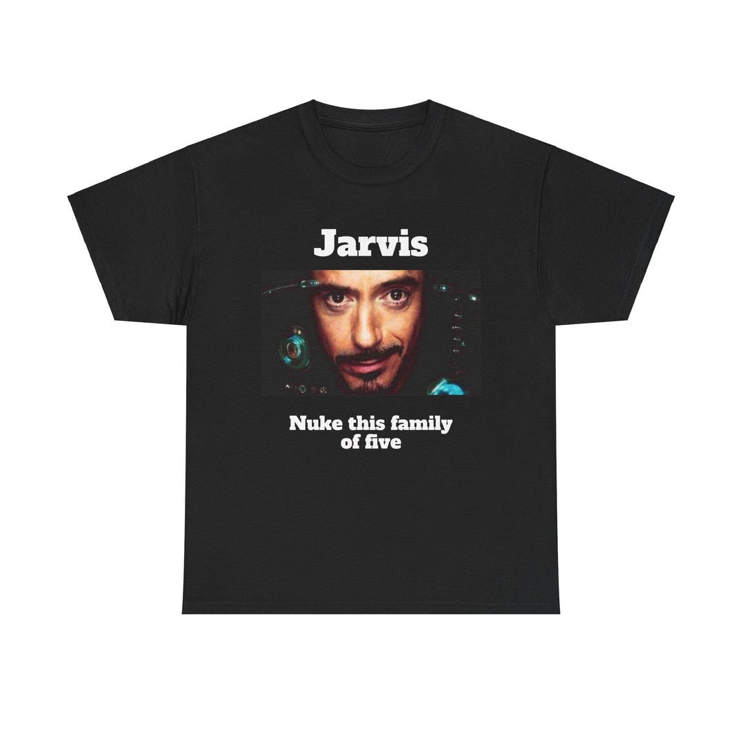 Jarvis Iron Man Marvel Rivals Merchandise Shirt - Etsy