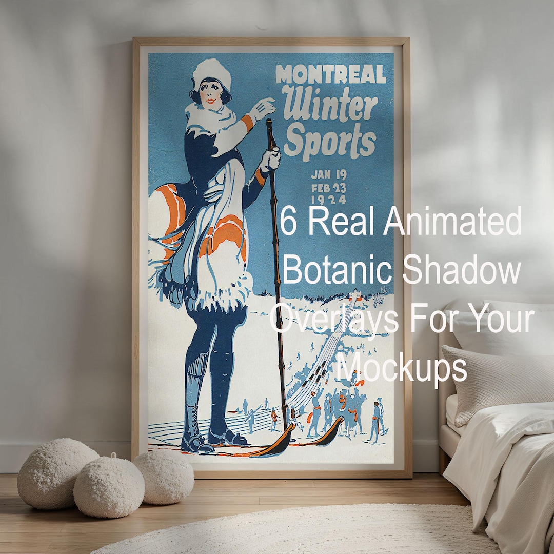 Animated Shadow Overlays for Your Mockups, Real Animated Botanic ...