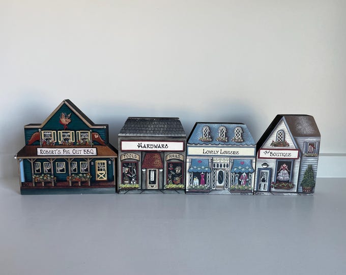 Vintage Brandywine Woodcrafts Buildings Mayberry Jail & Byler's Country ...