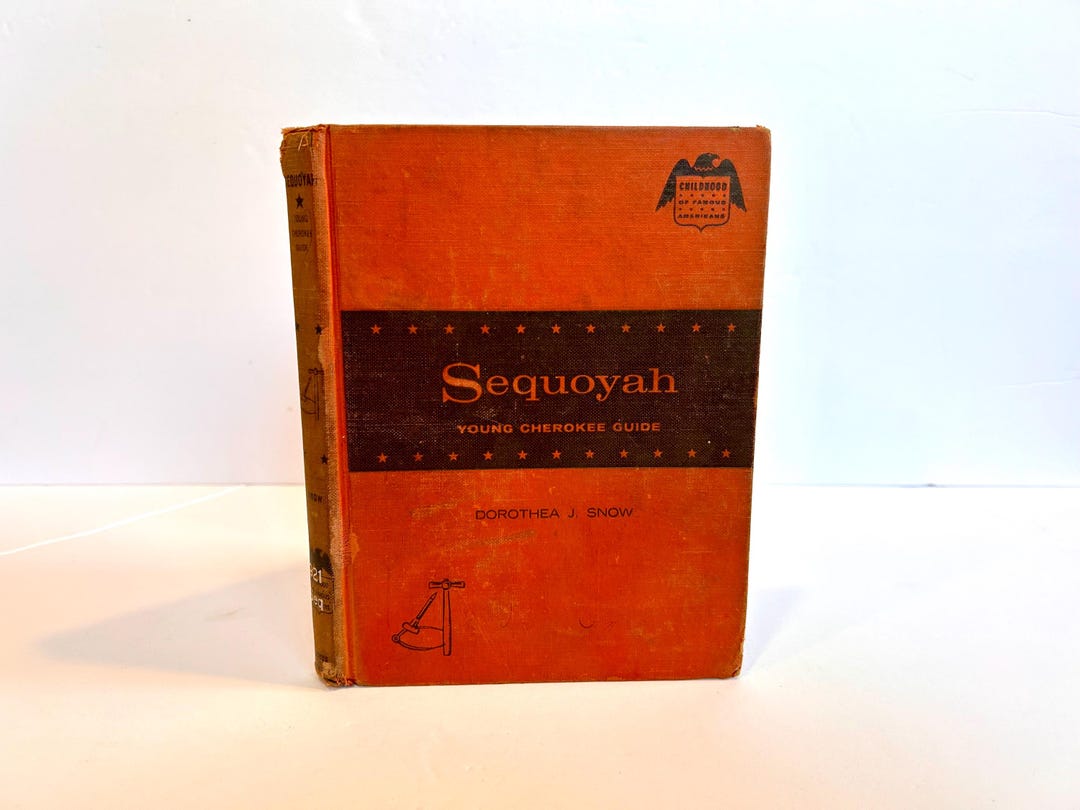 1960 "sequoyah Young Cherokee Guide" Vintage Book by Dorothea J. Snow ...