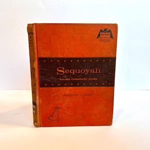1960 "sequoyah Young Cherokee Guide" Vintage Book by Dorothea J. Snow - Etsy