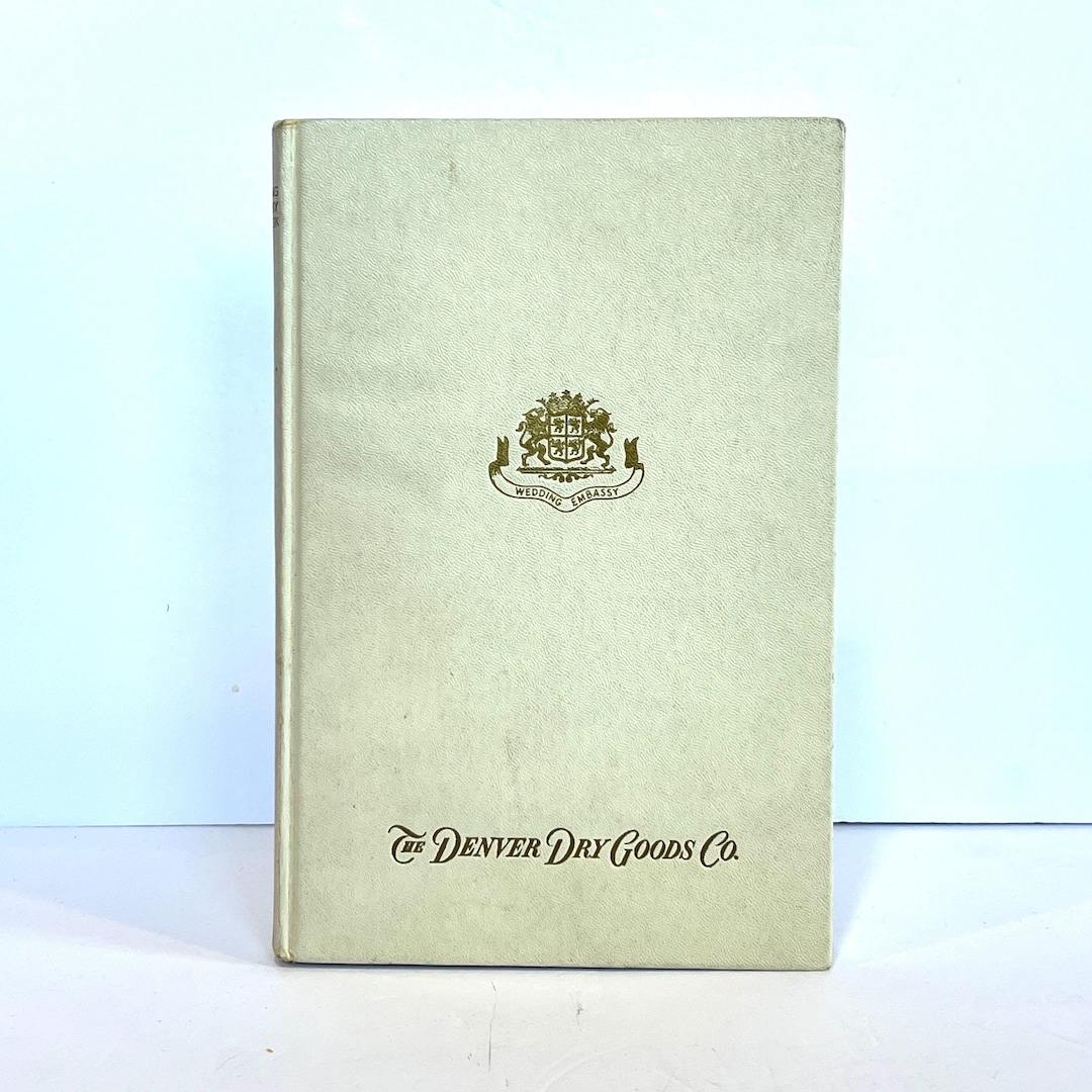 1952 "wedding Embassy Yearbook" by the Denver Dry Goods Co. - Etsy