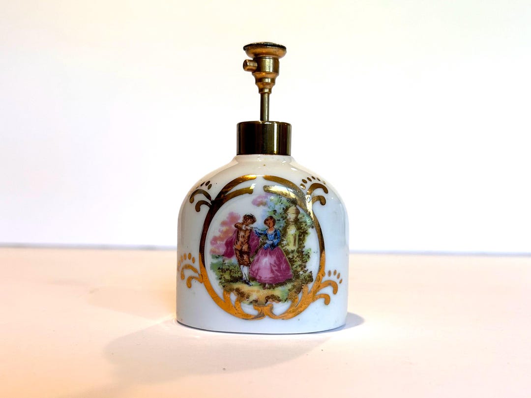 Irving W. Rice “irice” Porcelain Vintage Perfume Bottle Made in France ...