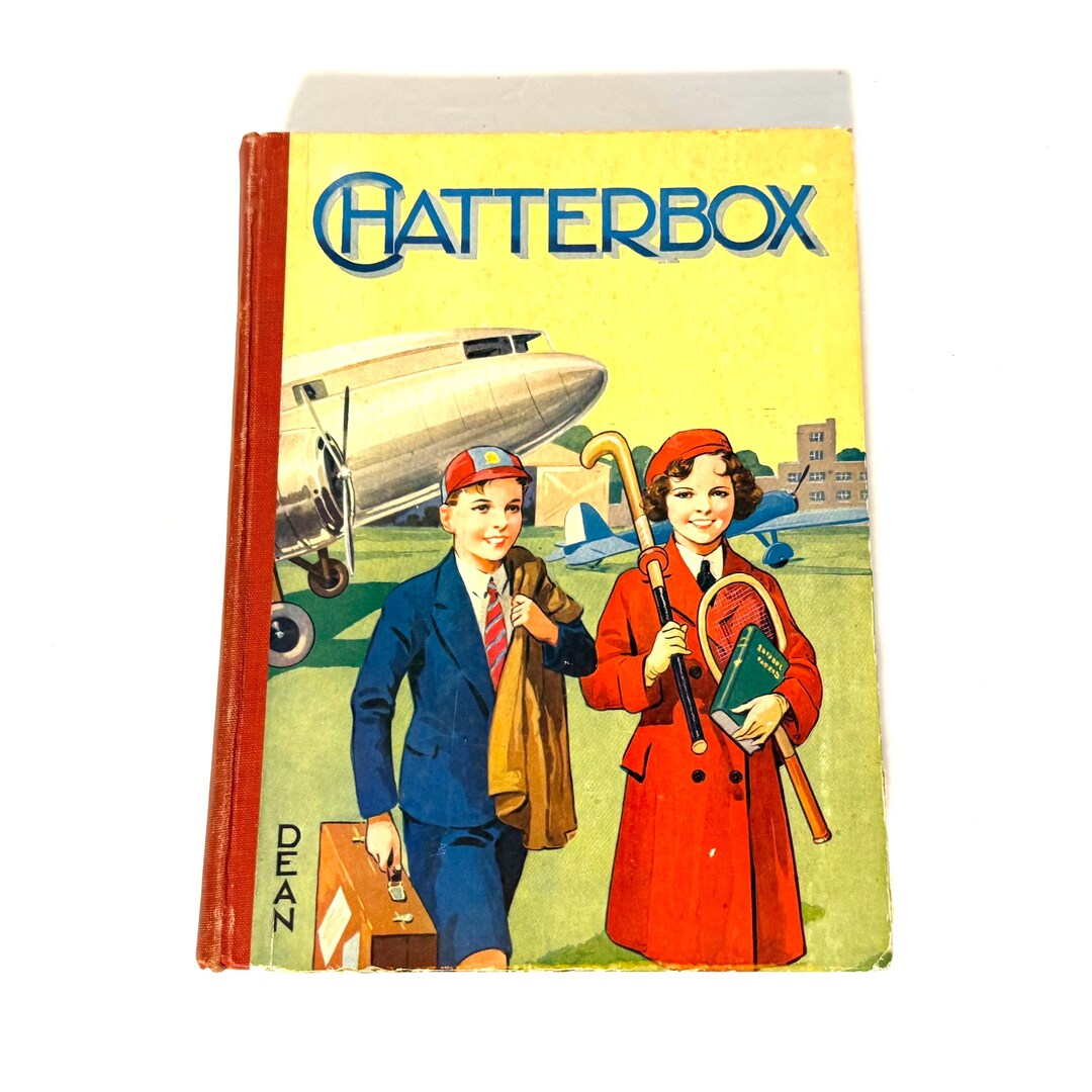 1938 “chatterbox” Vintage Book - Annual Publication of British ...