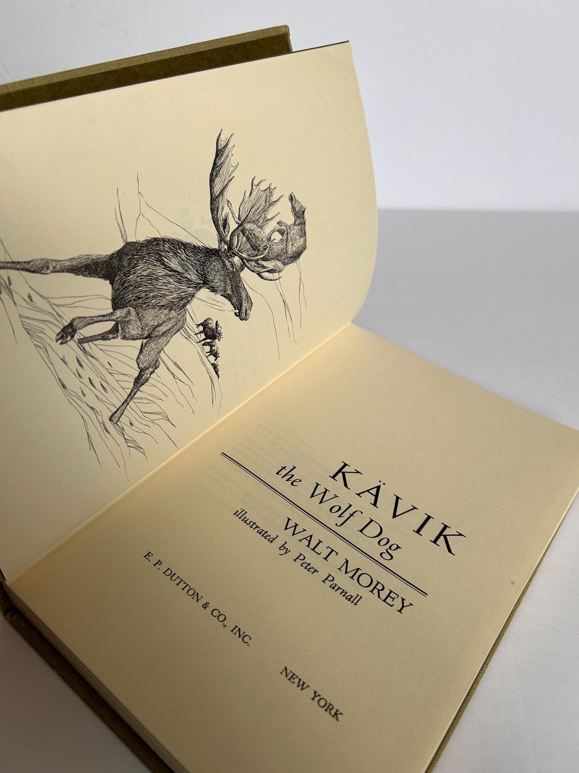 1968 Kavik the Wolf Dog by Peter Parnall - Etsy