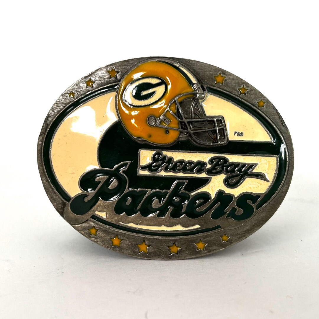 1997 NFL Green Bay Packers Vintage Belt Buckle by Siskiyou Buckle Co ...