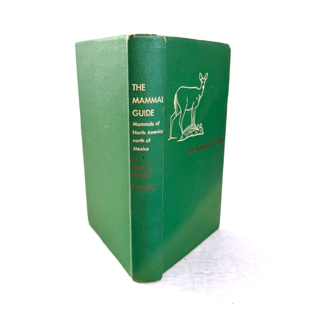 1954 "the Mammal Guide: Mammals of North America North of Mexico ...