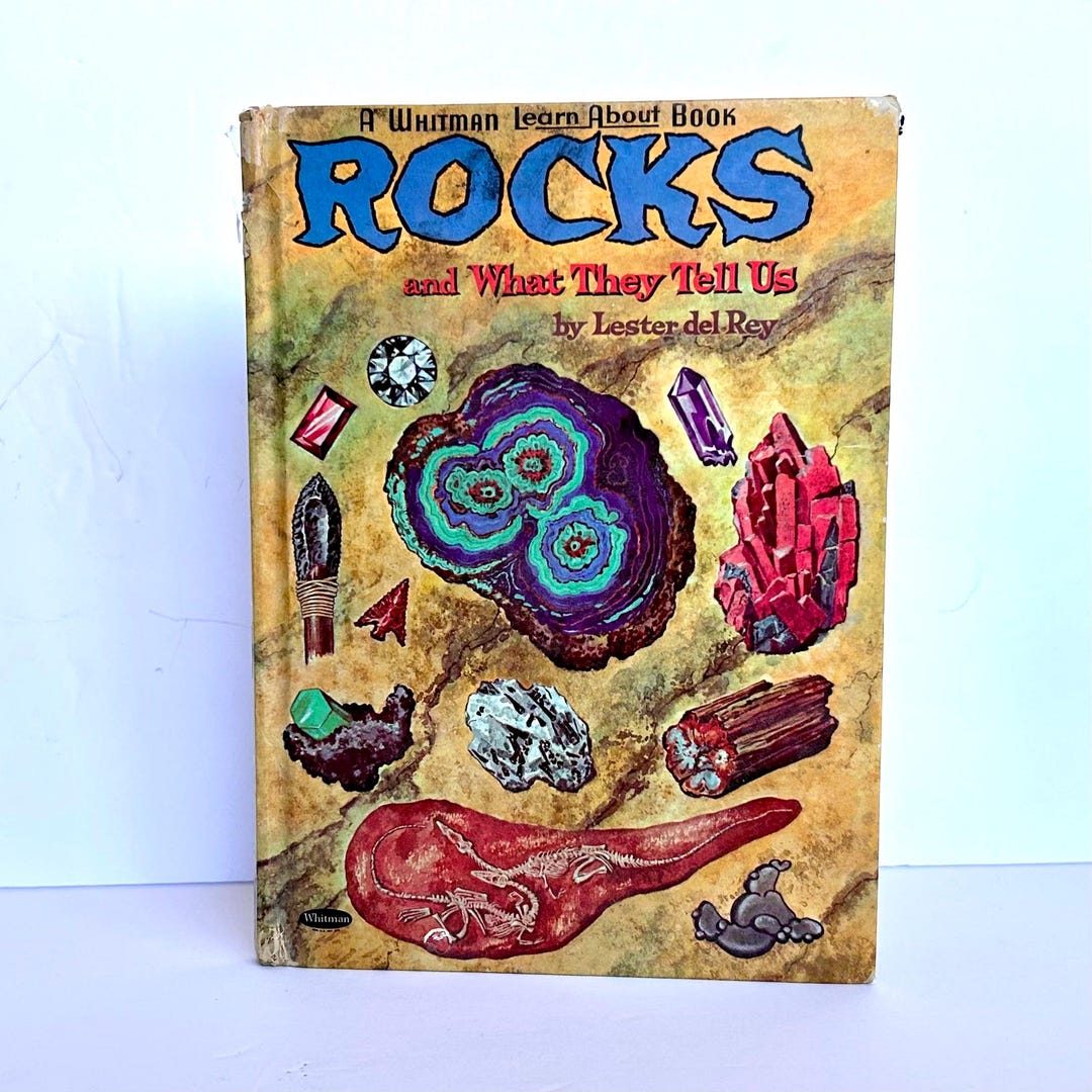 1961 "rocks and What They Tell Us” Vintage Hardcover Children's Book by Lester Del Rey - Etsy