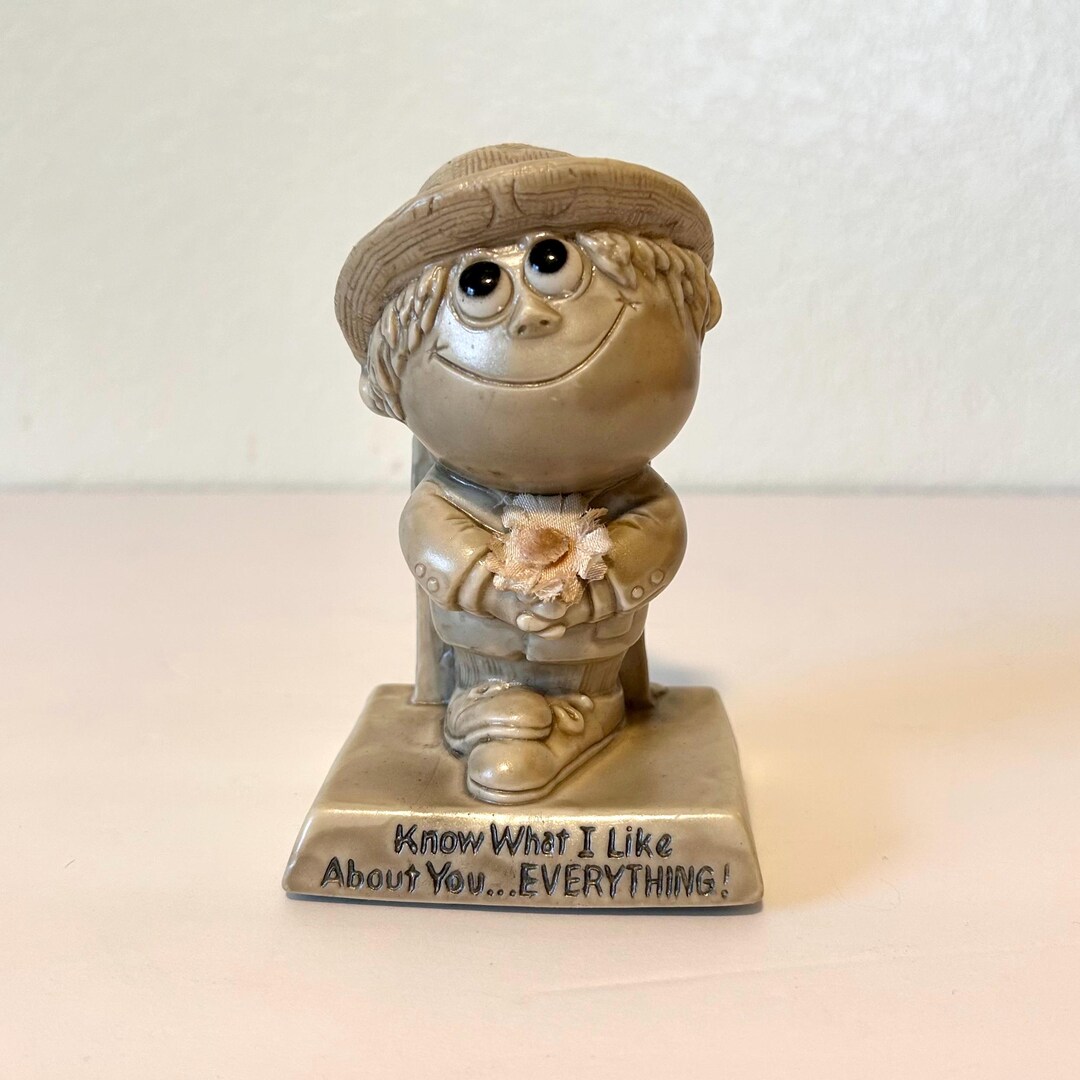 1968 “know What I Like About You…everything!” Vintage Resin Figurine ...