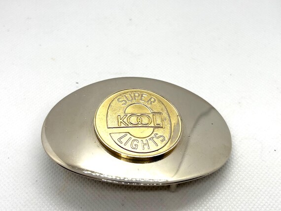 1990s “Super Kool Lights” lVintage Belt Buckle - Gem