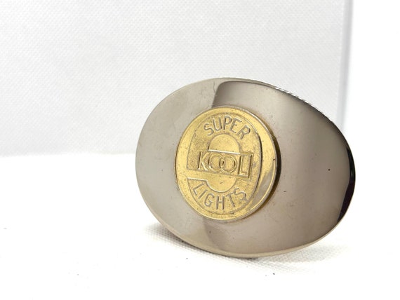 1990s “Super Kool Lights” lVintage Belt Buckle - Gem