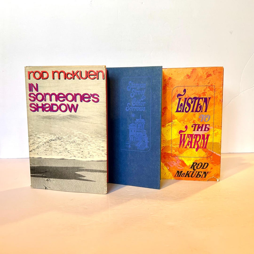 1960’s Rod Mckuen Set of 3 Volumes of Love Poems and Lyrics - in ...