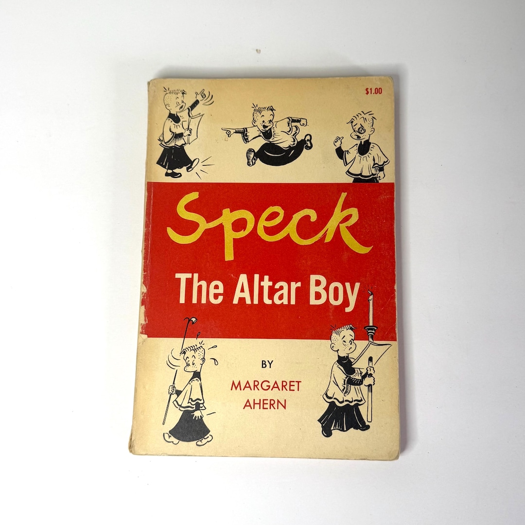 1958 "speck the Altar Boy" Vintage Book by Margaret Ahern - Cartoon ...
